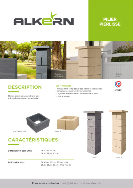 Aménagement extérieur - Documentations Alkern