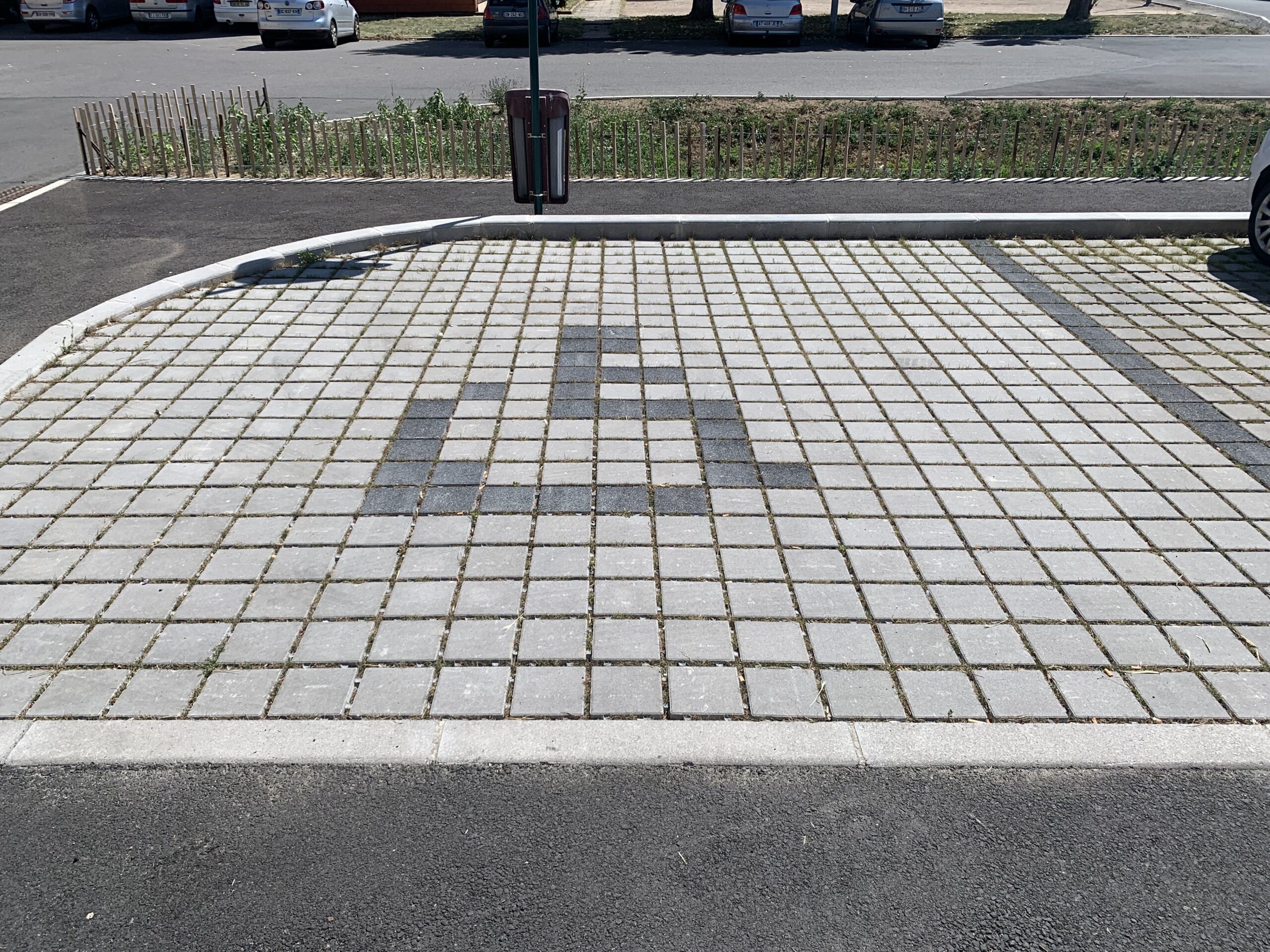 Pavé HYDROJOINT - écoulement des eaux pluviales