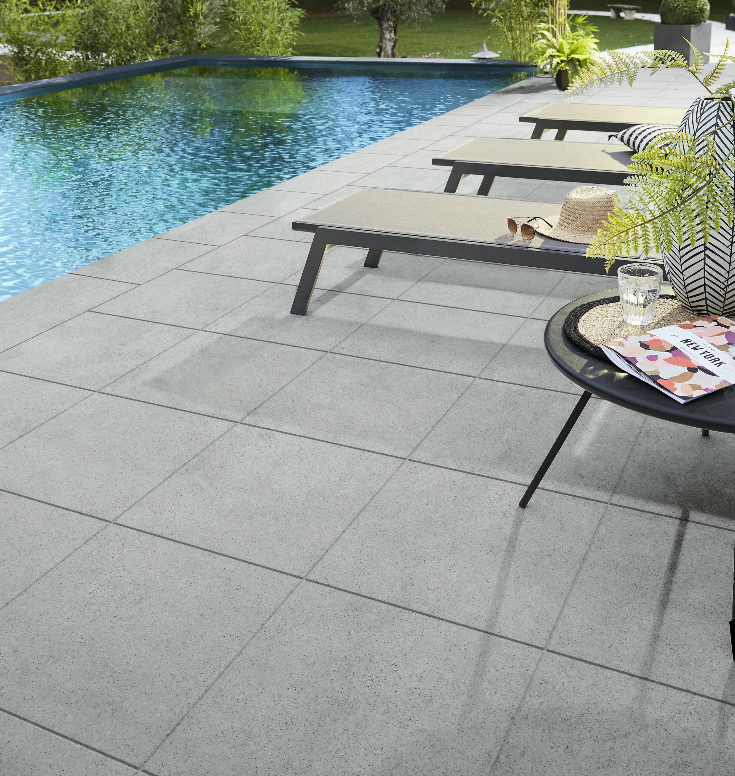 DALLE RUSTIQUE BULLEE - Disponible en 4 teintes et différents formats