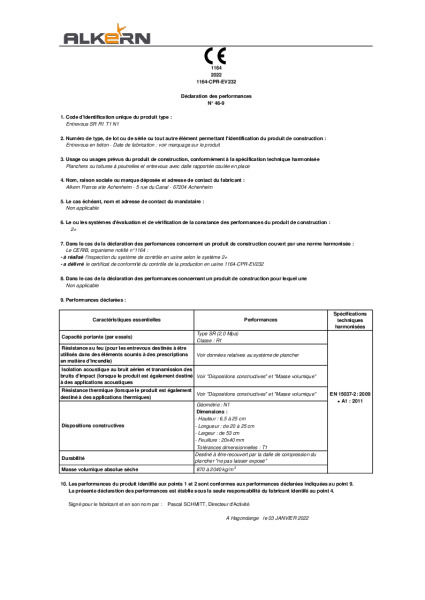 Bâtiment - Documentations Alkern