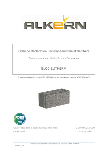 Bâtiment - Documentations Alkern